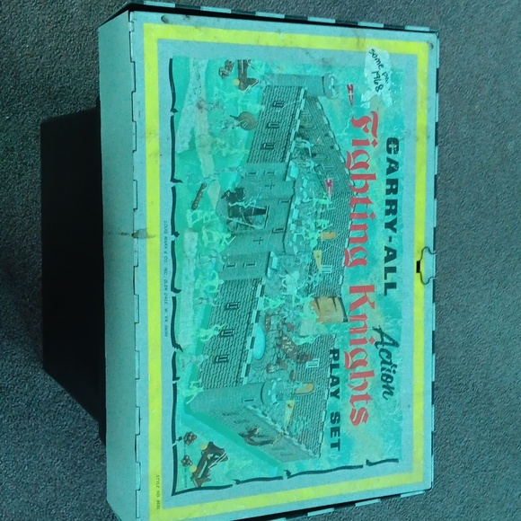 Louis Marx &Co | Toys | Vintage Carry All Action Fighting Knights Play ...